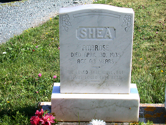 Pouch Cove St Agnes RC Cemetery - St. John's East District
